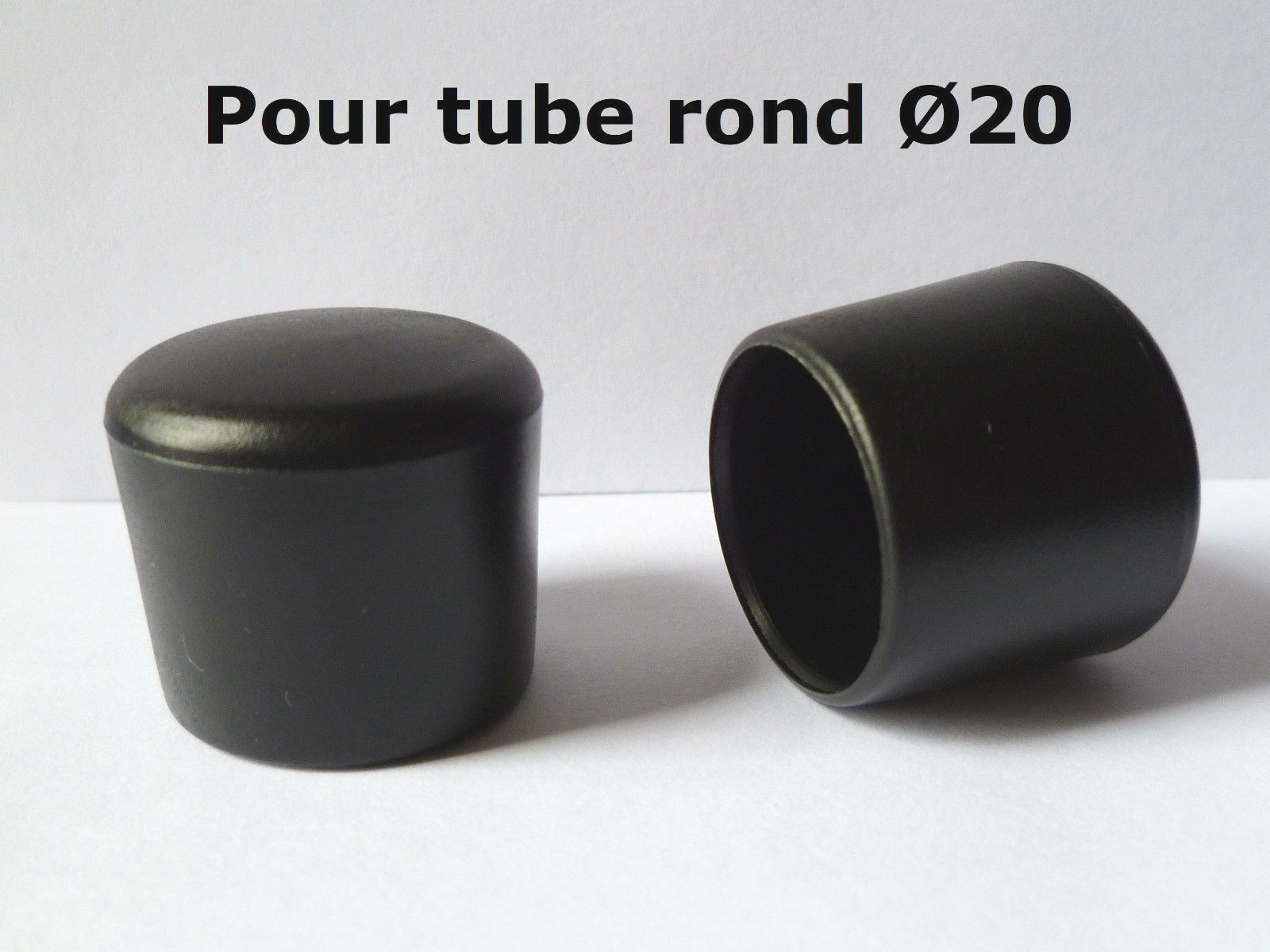10 Bouchons Embouts Enveloppant Pour Tube Rond Pied De intérieur Embout ... 10 Bouchons Embouts Enveloppant Pour Tube Rond Pied De intérieur Embout ...
