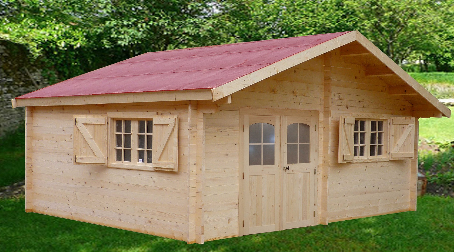 Abri Jardin Bois 20M2 Pas Cher - Châlet, Maison Et Cabane pour Abri De ... Abri Jardin Bois 20M2 Pas Cher - Châlet, Maison Et Cabane pour Abri De ...
